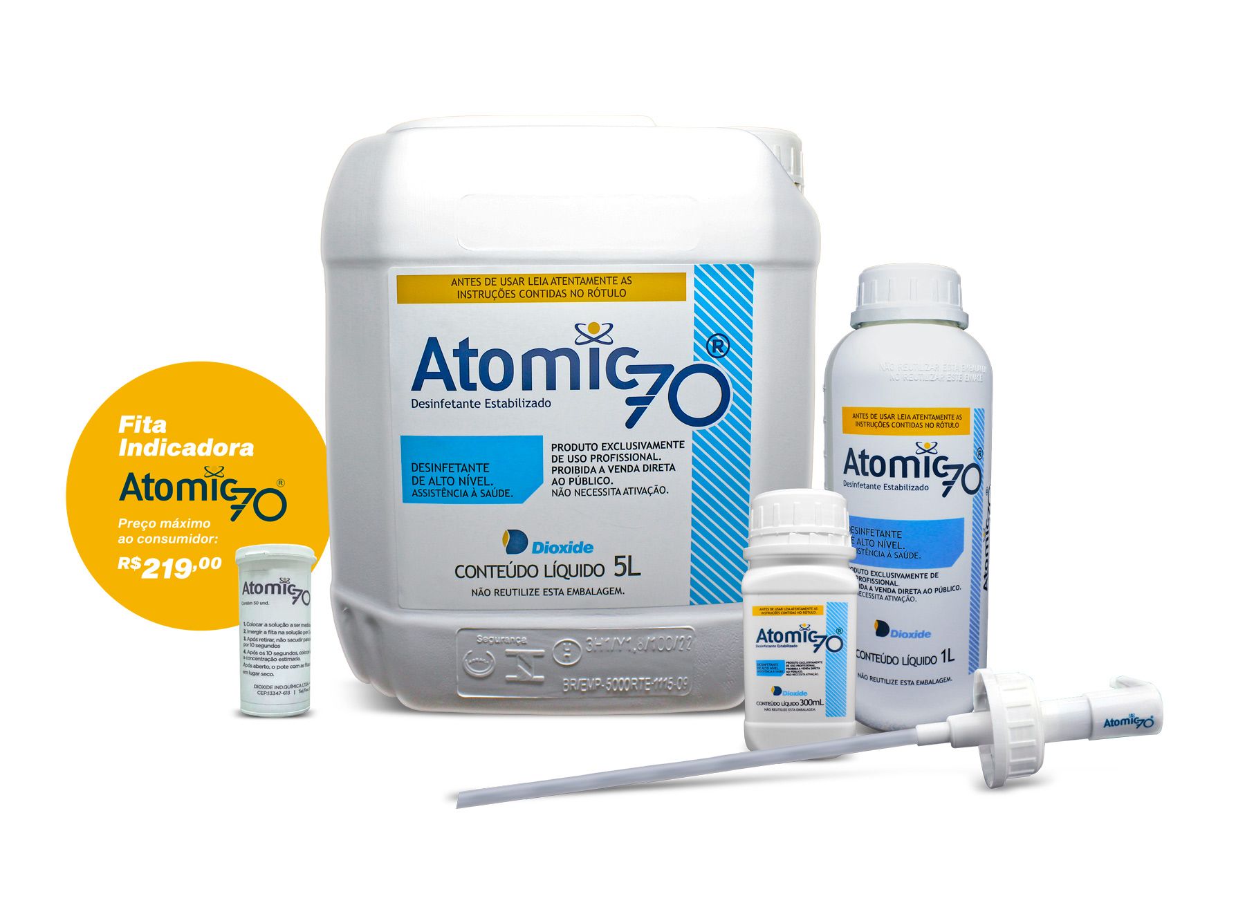 Atomic 70 | Dioxide Ind. Quimica Ltda.